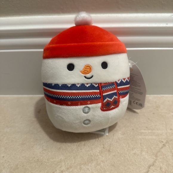 Squishmallows | Toys | Manny The Snowman Squishmallows | Poshmark